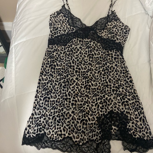 Victoria's Secret | Dresses | Vintage Leopard Victorias Secret Slip With Tags | Poshmark